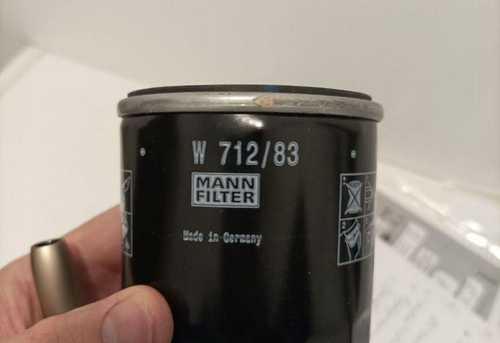 Фильтр масляный mann-filterw 712/83