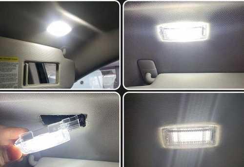 LED подсветка макияжных зеркал VAG
