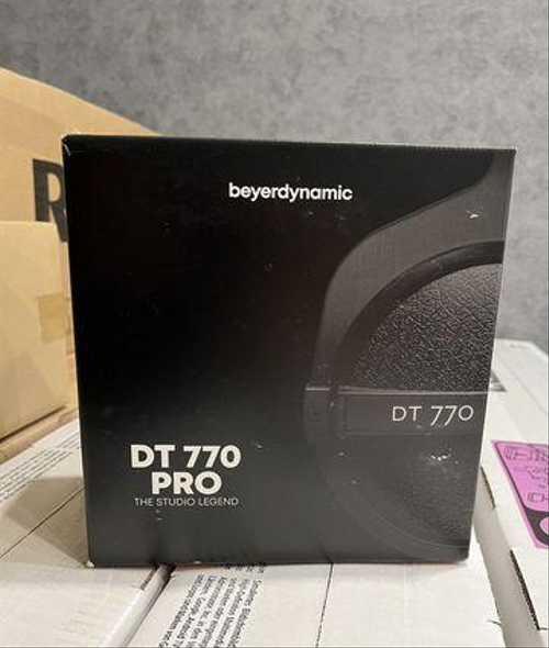 Новые Beyerdynamic DT 770 Pro для Дмитрия