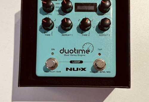 Гитарные педали эффектов delay NUX NDD-6 duotime