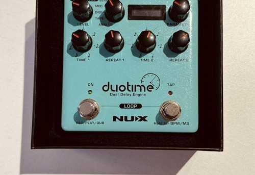 Гитарные педали эффектов delay NUX NDD-6 duotime