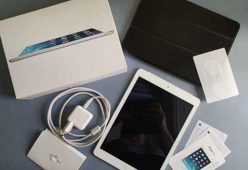 iPad Air 1 белый/серебристый, 16 Gb, WiFi, sim