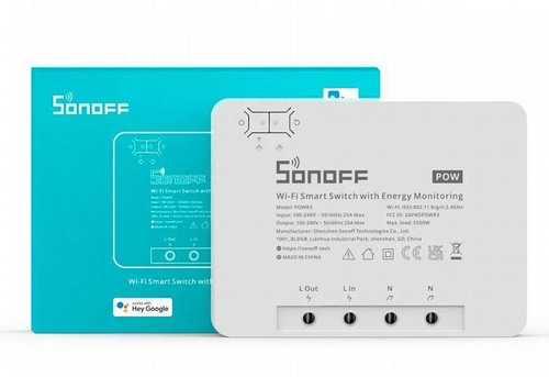 Sonoff powr3 - wifi реле 25А с измерением мощност