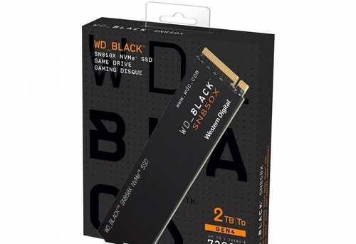 WD black SN850X NVMe 2TB PCI-E 4.0 7300/6600mb/s