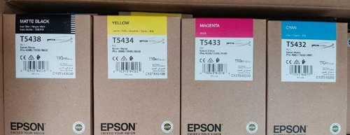 Картриджи Epson T5432-T5438