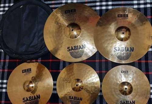 Комплект тарелок Sabian B8 Pro с чехлом