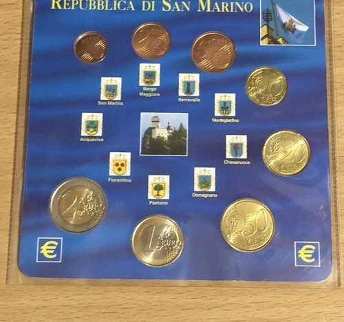 Коллекционные монеты Евро