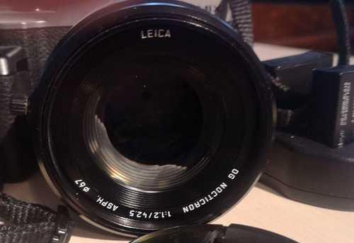 Leica Nocticron 42.5mm 1.2 (камера уже продана)