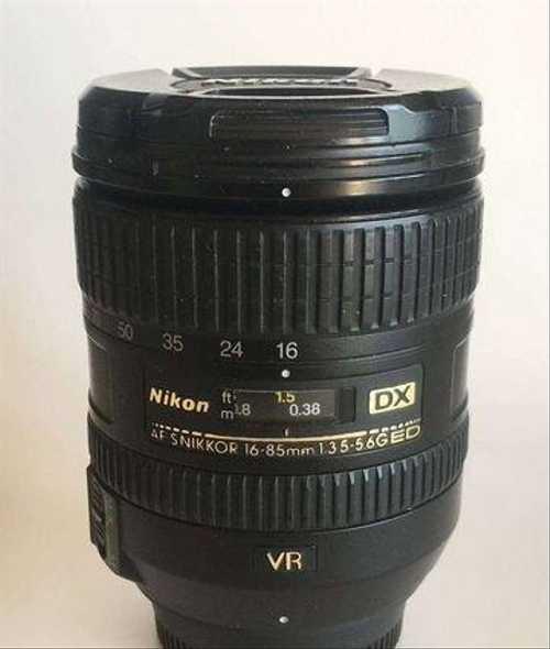 Nikon 16-85mm VR DX