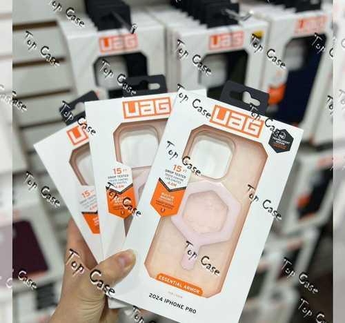 Чехол magsafe UAG Essential iPhone 16 Pro Rose