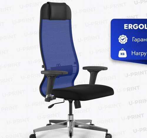 Кресло ErgoLife Sit 10 (13F.D.1.282), хром, 2D, с