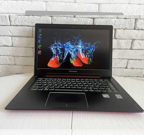 Тонкий Lenovo на Core i5/4Gb/Ssd 120gb/GeF GT730M