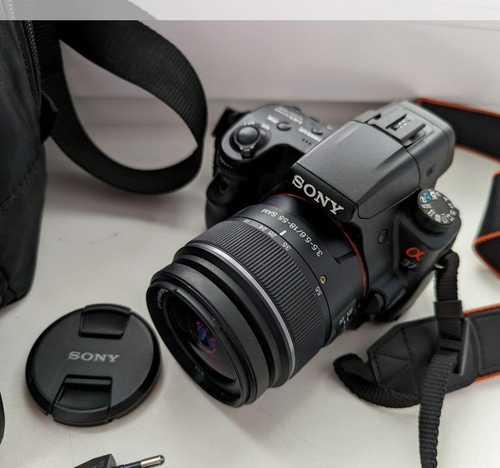 Sony SLT-A37 зеркальный фотоаппарат