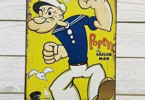 Декоративная табличка Popeye