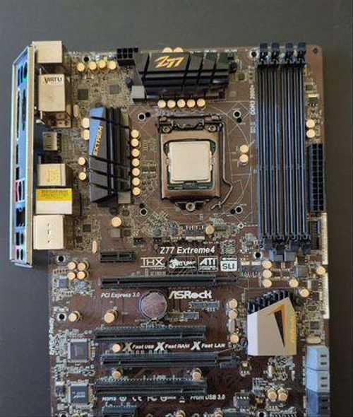 Комплект Asrock z77, i5 2500, kcas 600w