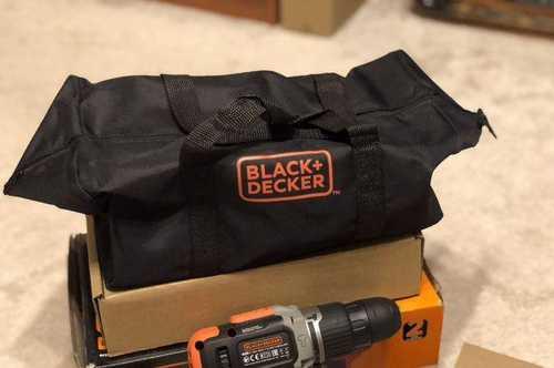 Набор Шуруповерт black decker 18v 2 акум оригинал