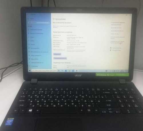 Ноутбук Acer. Extensa EX2508-P4P3
