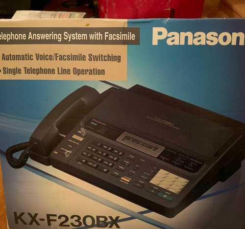 Факс panasonic kx-f230bx