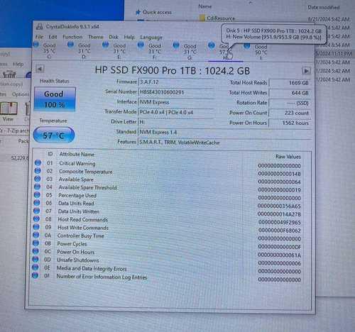 HP SSD FX900 pro 1TB