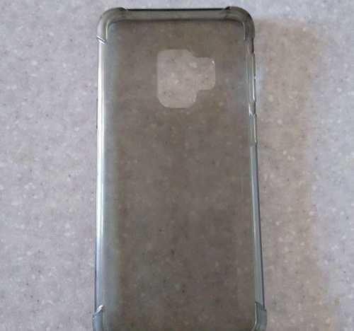 Чехол на samsung galaxy s9,силиконовый, не пользов