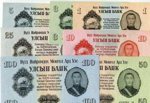 Банкноты Монголии