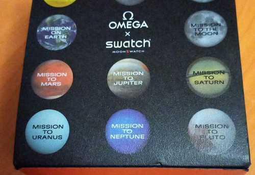 Часы Swatch Omega Mission To Mars