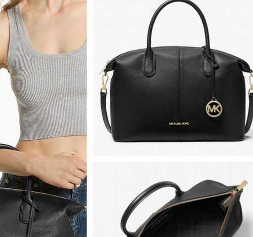 Michael Kors Hyde satchel жен сумка кожа