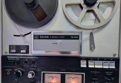Victor TD-553 катушечный магнитофон 100v