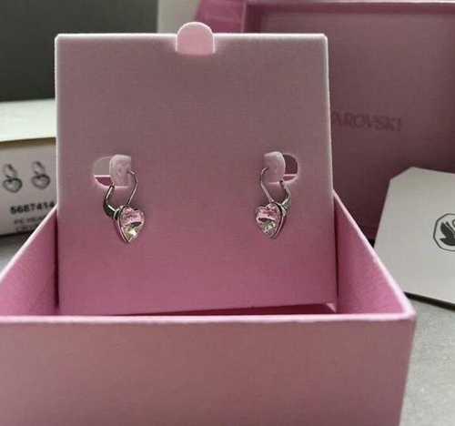 Бронь Новые оригинальные серьги Swarovski Bella