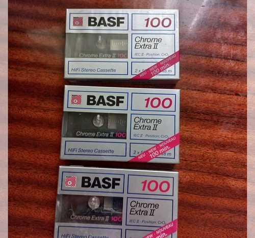 Аудиокассеты новые basf