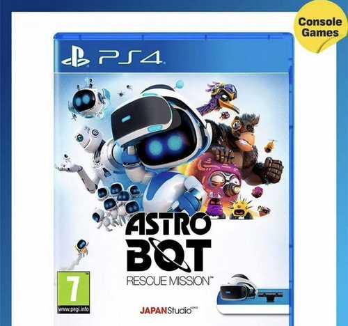 Диск на PlayStation VR Astro Bot Rescue Mission