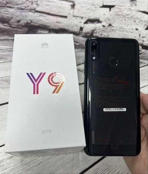 Huawei y9 prime 2019 4/128gb (идеал,комплект)