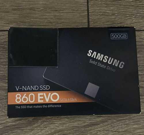 Samsung 860 EVO 500gb