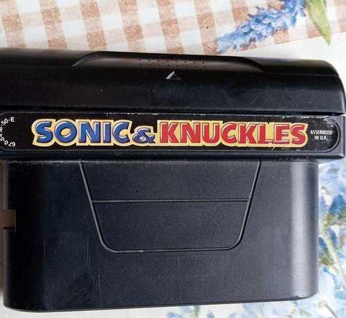 Картридж Sega Sonic&knuckles