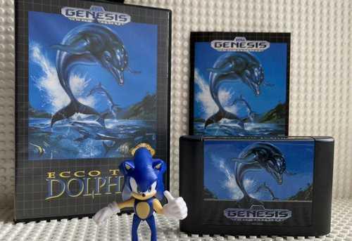 Картриджи sega ecco THE dolphin