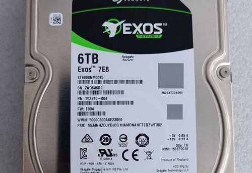 Seagate 6Tb SAS неисправный