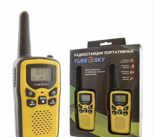 Радиостанции портативные TurboSky T25 yellow