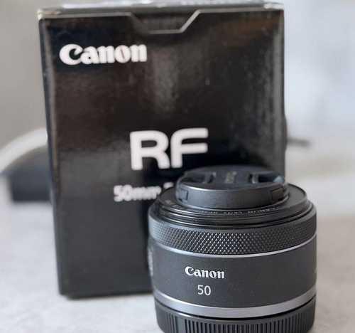 Объектив Canon RF 50mm f1.8 stm