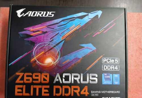 Gigabyte Z690 aorus elite DDR4 с гарантией