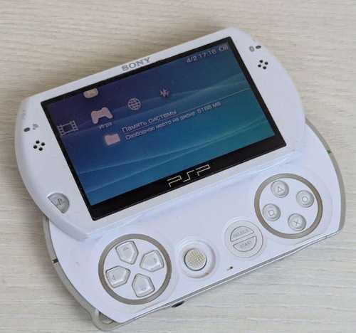 Psp Go white Прошитая Рабочая Белая N-1008 PS4 PS5