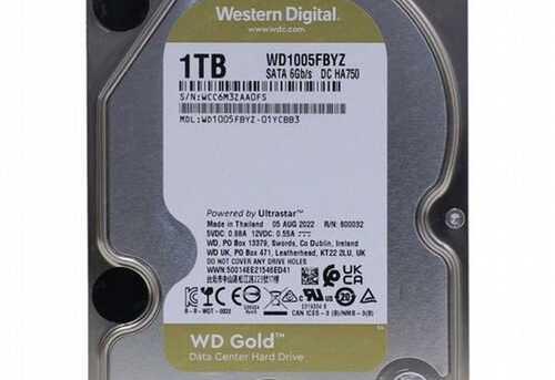 1 тб Жесткий диск WD Gold WD1005fbyz