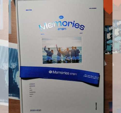 Enhypen memories step 1 dvd без карты