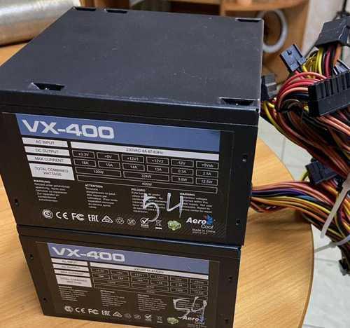 Блок питания aerocool vx 400W