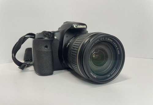 Зеркальный фотоаппарат canon 60d с объективом