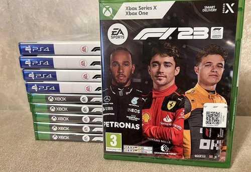 Диски F1 23 xbox (новые)