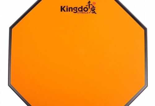 Пэд тренировочный kingdo drum PAD silicagel orange