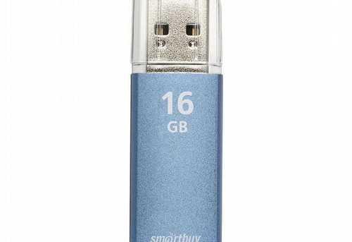 Флеш-накопитель Smartbuy V-Cut USB 2.0 16GB, синий