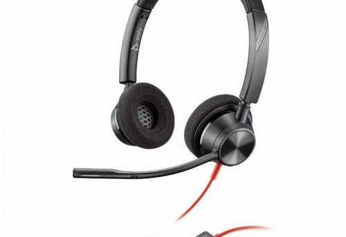 Проводная гарнитура plantronics poly 3320-M