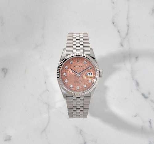 Rolex Datejust 36mm Pink Salmon 2024 year 126234 NEW