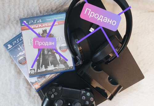 Игровая приставка PlayStation 4 Pro (CUH-7116B)